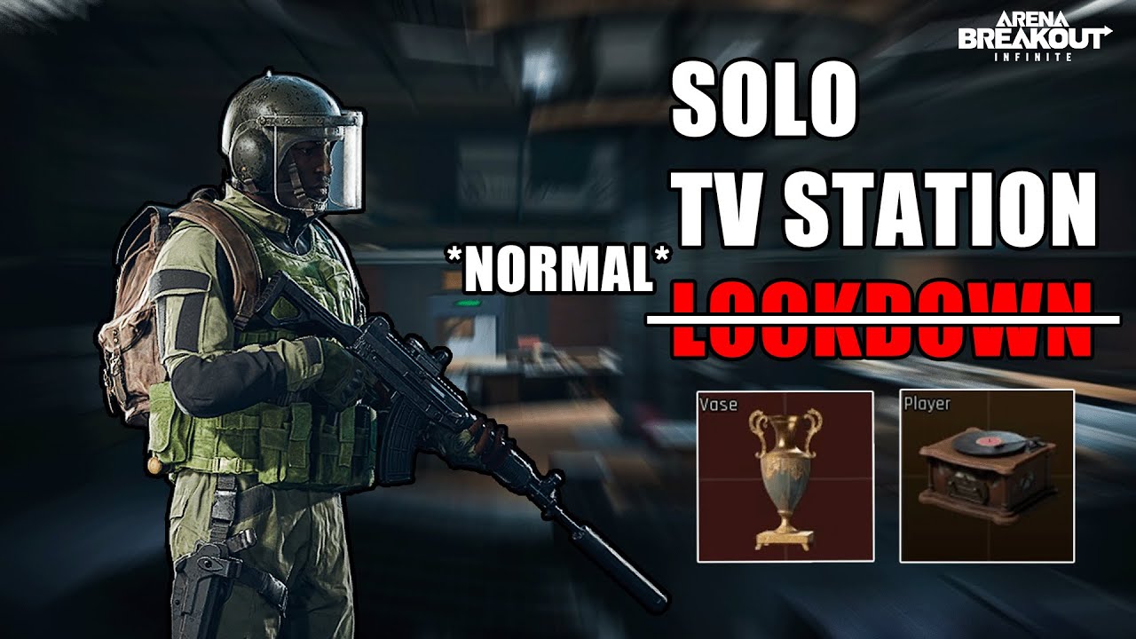 SOLO TV STATION LOCKDOWN | Arena Breakout Infinite - YouTube