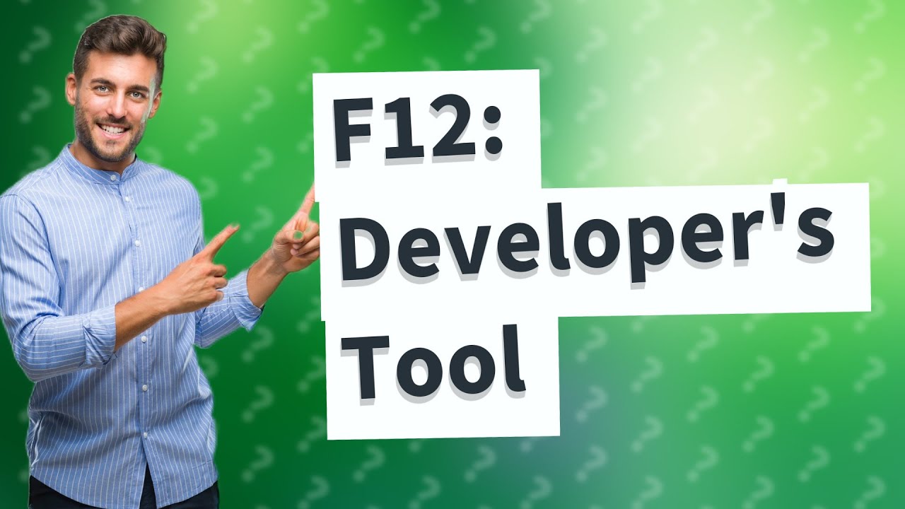 What Does F12 Do YouTube