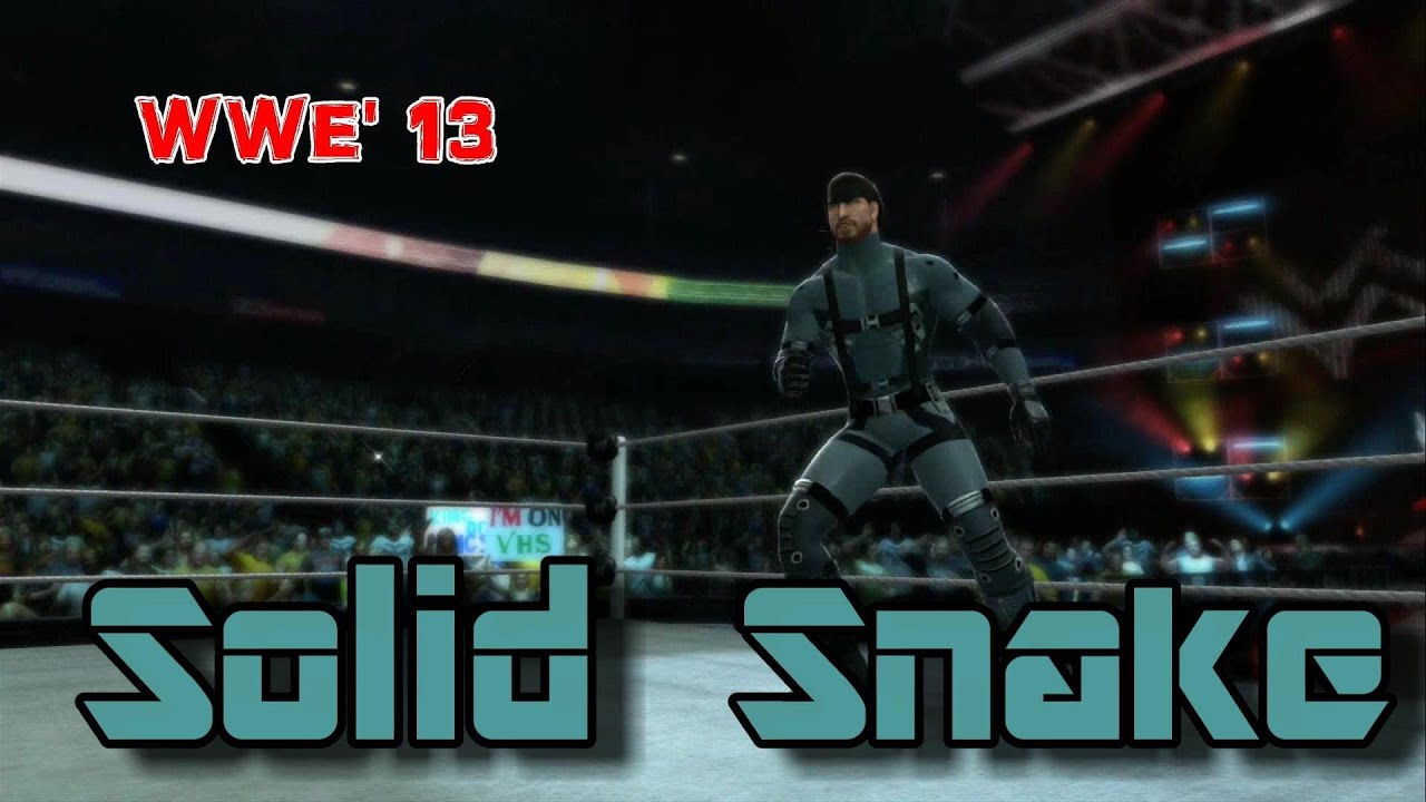 WWE '13: Solid Snake Create A Superstar - YouTube