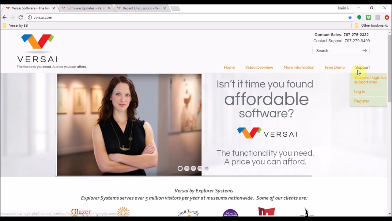 Versai - Update Versai Version Using Built-in Updater Tool - YouTube