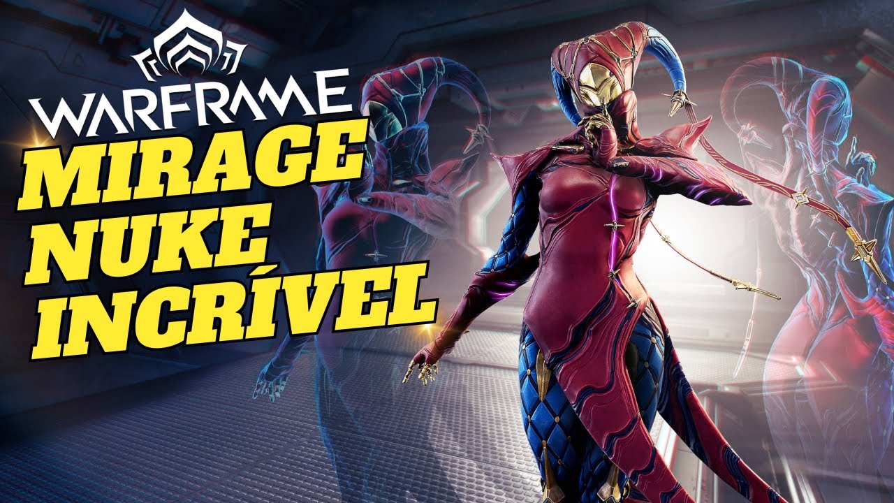 Mirage Prime Nuke Build (Warframe Gameplay) - YouTube