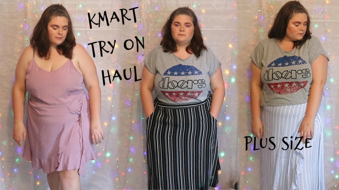 KMART HAUL | PLUS SIZE TRY ON | #1 - YouTube