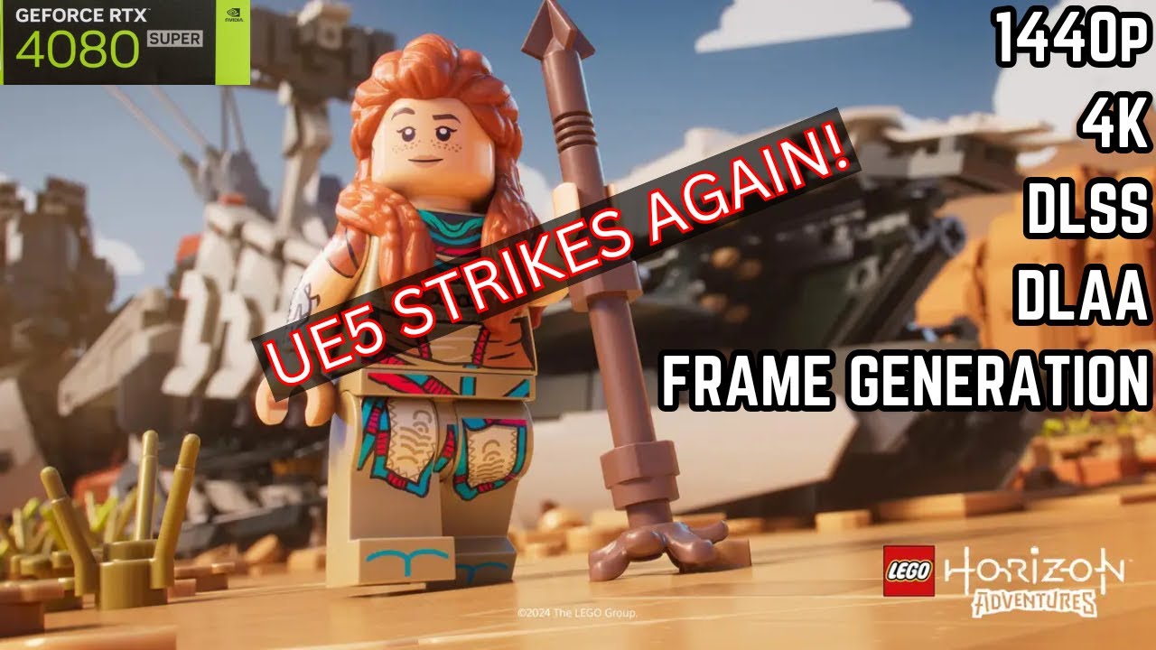 Lego Horizon Adventures PC Performance - RTX 4080 Super Benchmark - YouTube