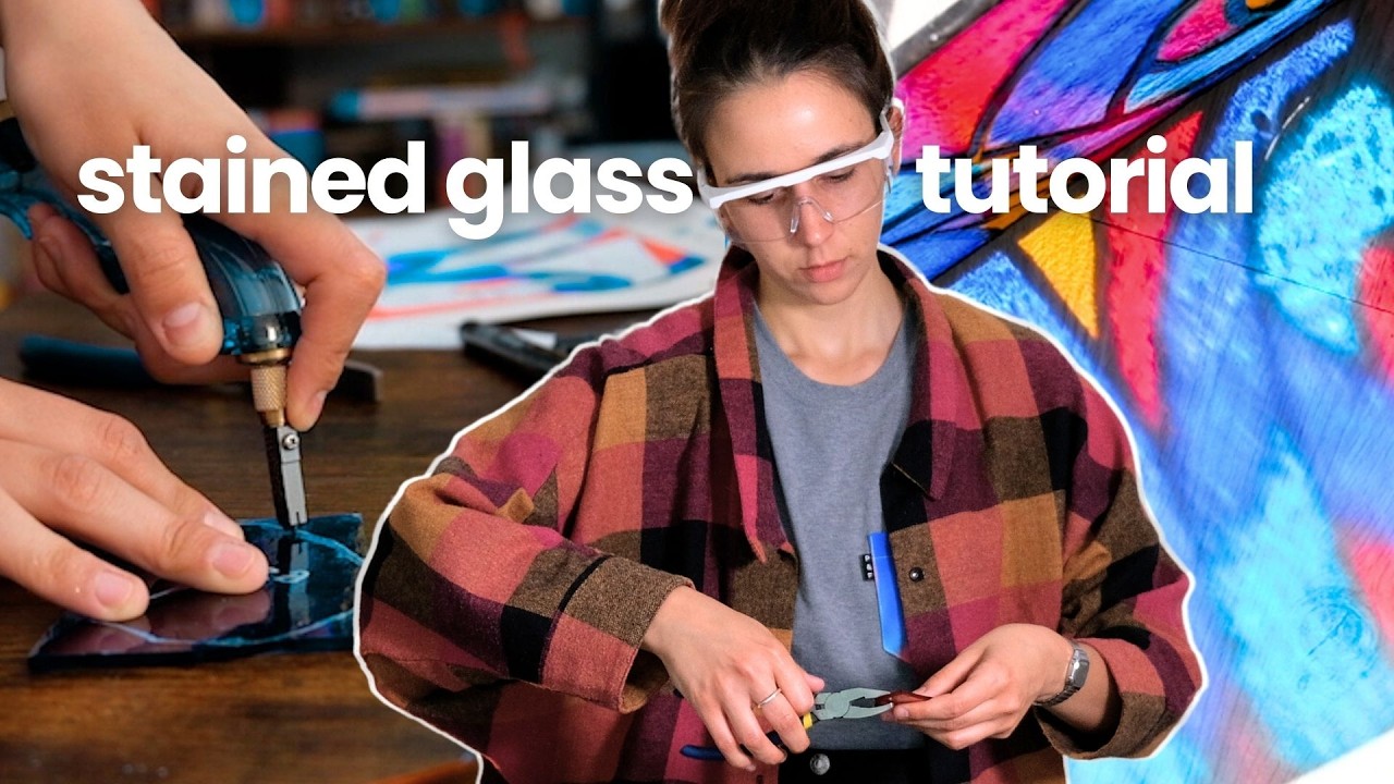 You should make stained glass art (here's how) ️‍🔥⛓️ - YouTube