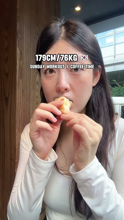 179cm Korean Girl / Sunday Workout & Coffee time☕️💪 - YouTube