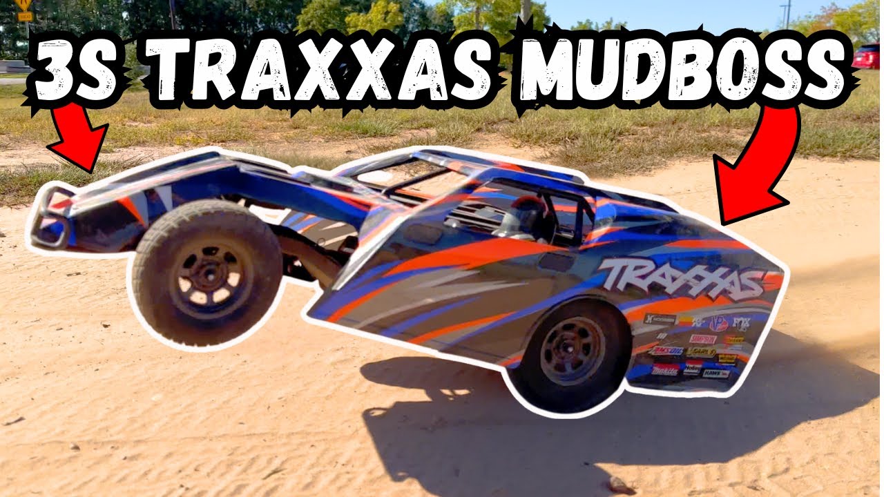 Traxxas Mudboss (Slash Modified) on 3s POWER! - YouTube