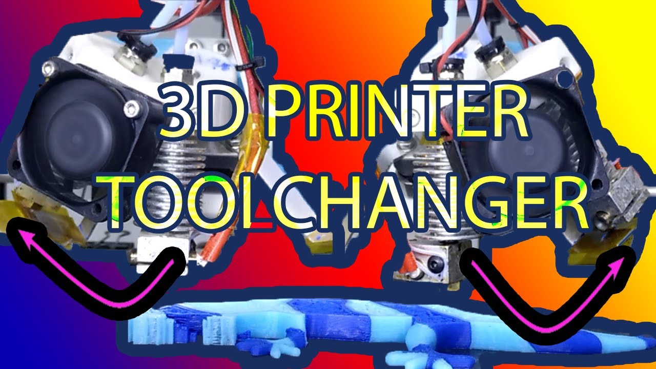 DIY Multi-material 3D Printer Tool changer Prototype 1 Showcase - YouTube