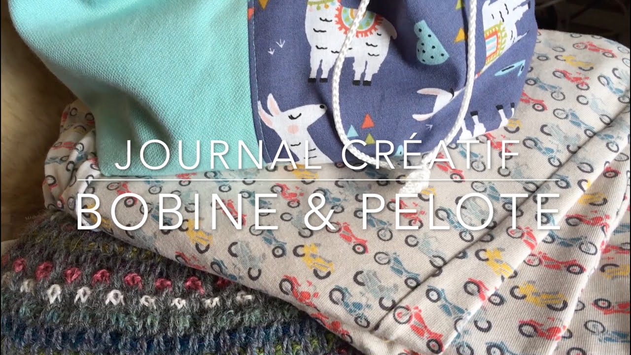 Le Journal créatif Bobine & Pelote - "1by1" - semaine 16 - YouTube