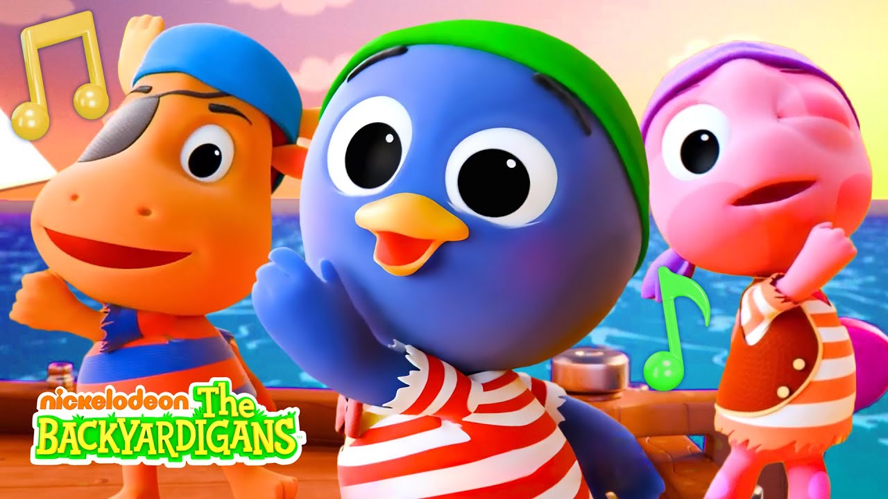 Backyardigans “A Pirate Says Arrr” Song! w/ Pablo, Uniqua & Tyrone ...