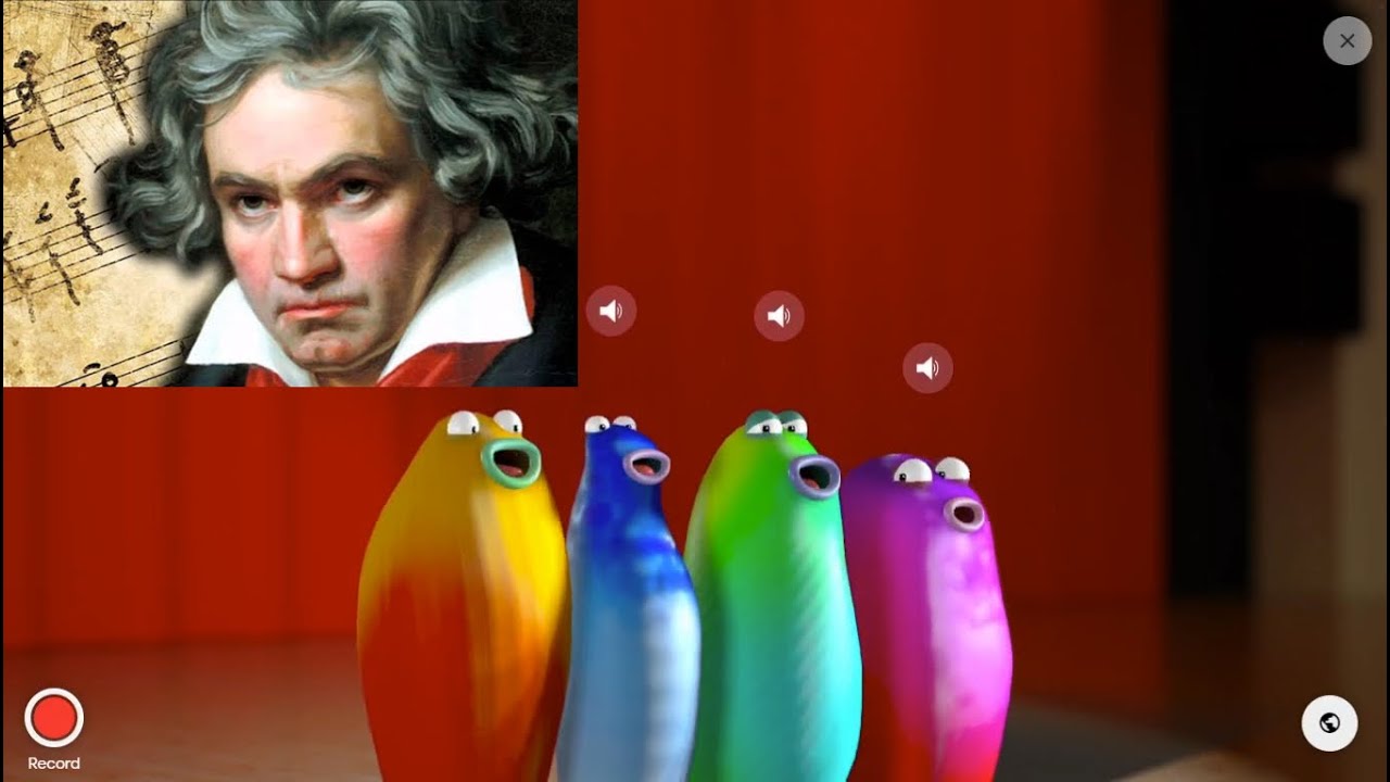 Blob Opera- Symphony N7- Beethoven- Complete - YouTube