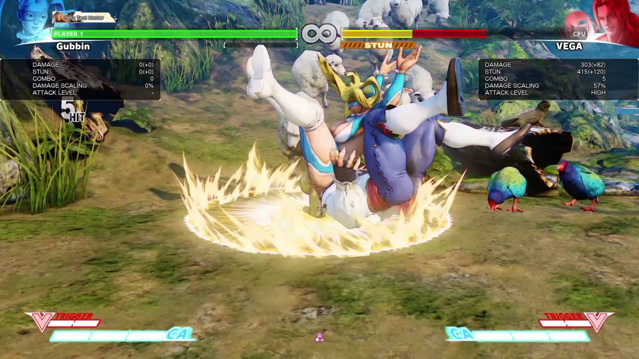 Street Fighter V R. Mika kill setup - YouTube