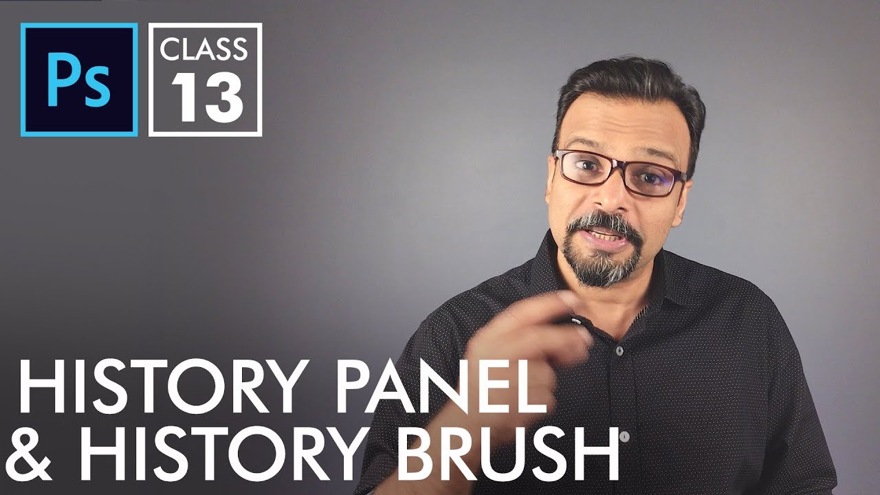 History Panel and History Brush - Adobe Photoshop for Beginners - Class ...