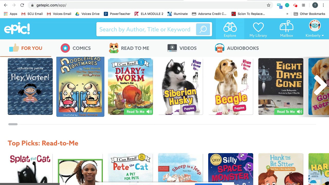 How to log in to Epic! - English - YouTube