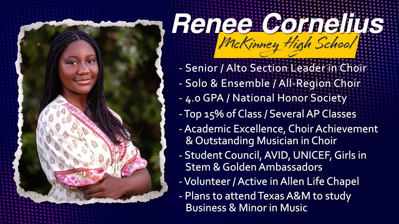 Dennis Baker State Farm Scholar Artist of the Week - Renee Cornelius ...