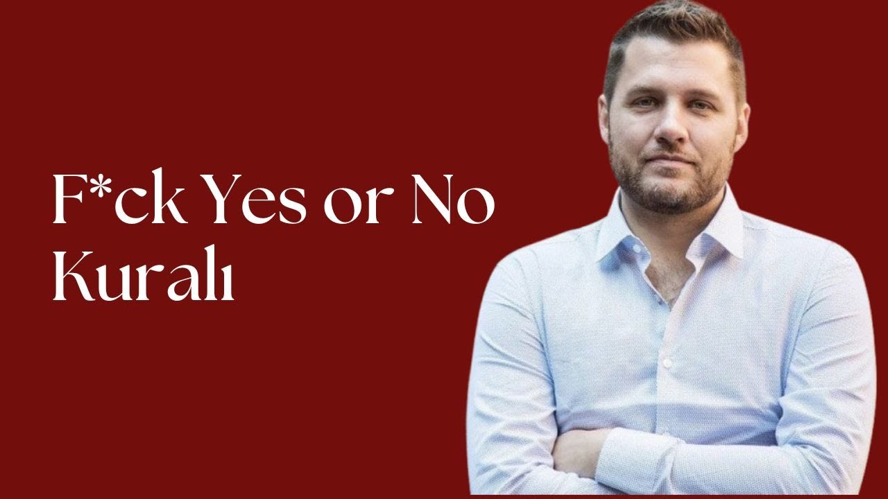 F*ck Yes or No Kuralı - Mark Manson - YouTube