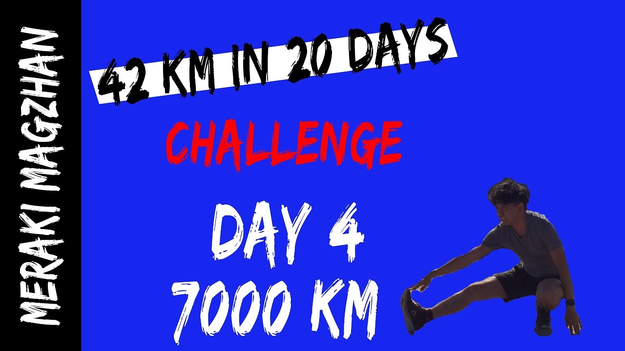 Run 42 km in 20 days CHALLENGE - Running Tip One - Wear Running Socks 💪 ...