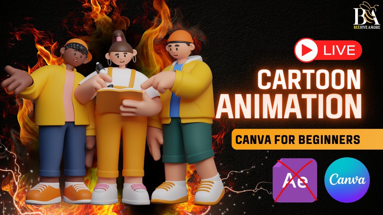 "Magical Cartoon Animation Made EASY with Canva! 🎨 | Step-by-Step ...