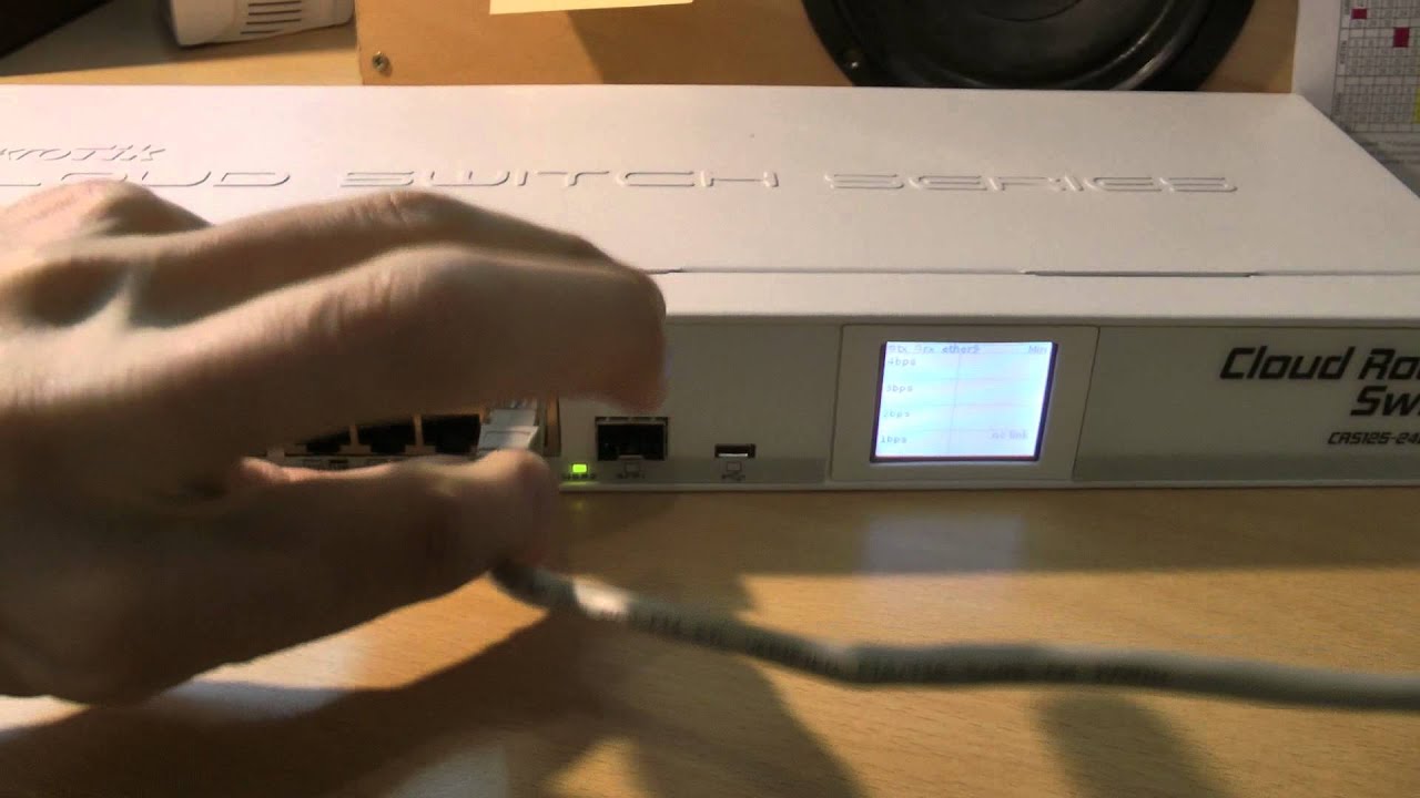 Mikrotik CRS (Cloud router switch) - YouTube