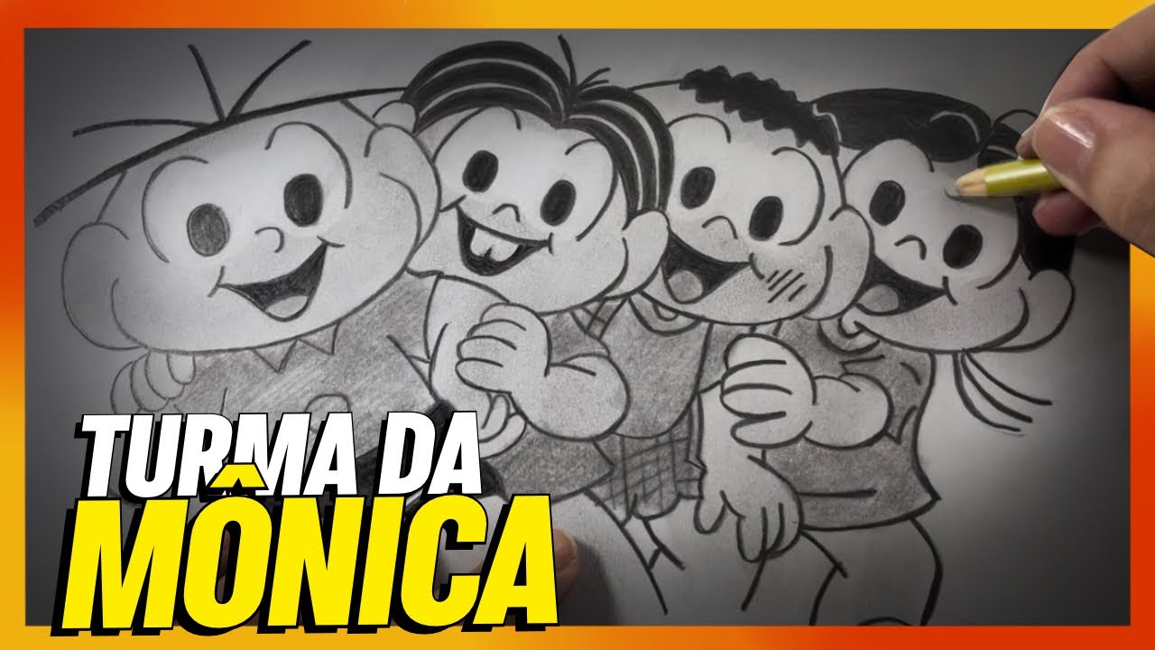 Como desenhar TURMA DA MÔNICA - HOW TO DRAW - YouTube