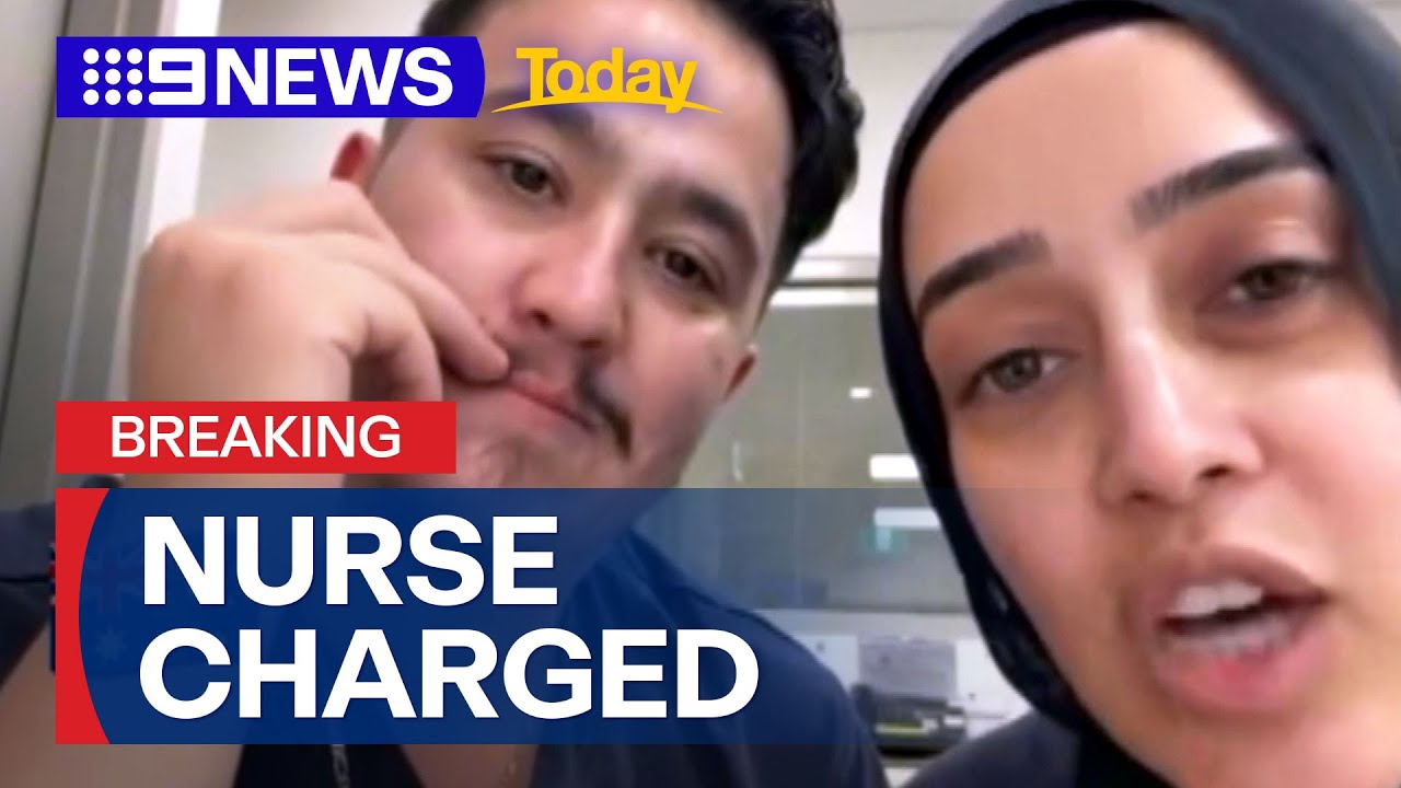 Sydney nurse charged over alleged antisemitic video | 9 News Australia ...