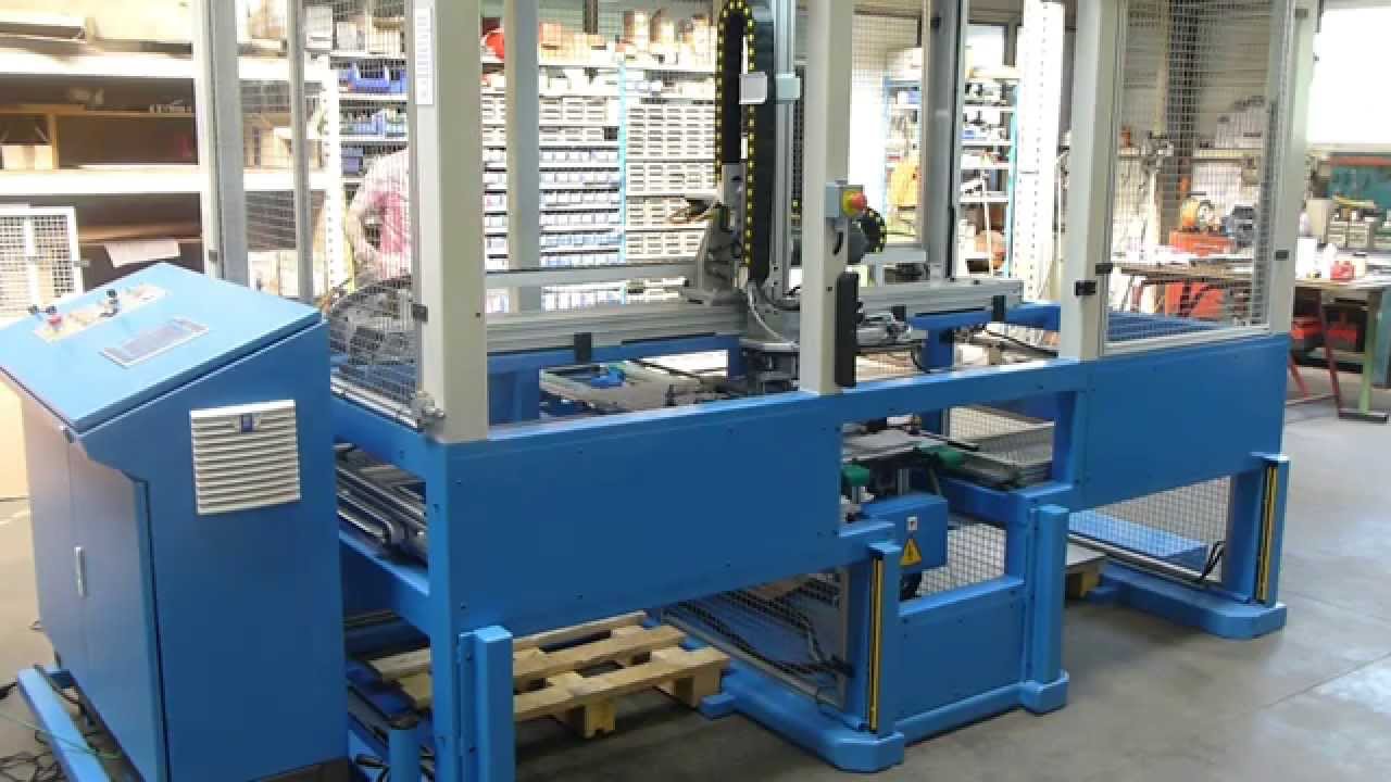 Blanck stacking unit - YouTube