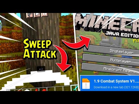 JAVA Swiping Attack For MCPE 🔥 | Rayon Java Combat UPDATED FOR MCPE 1.19.60+ | Java Edition In ...