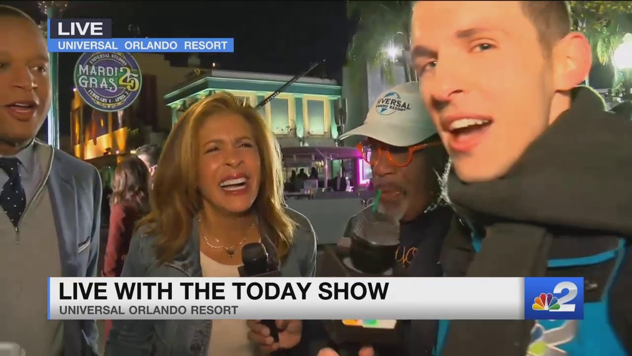 Meteorologist Jason Dunning interviews the TODAY Show crew - YouTube