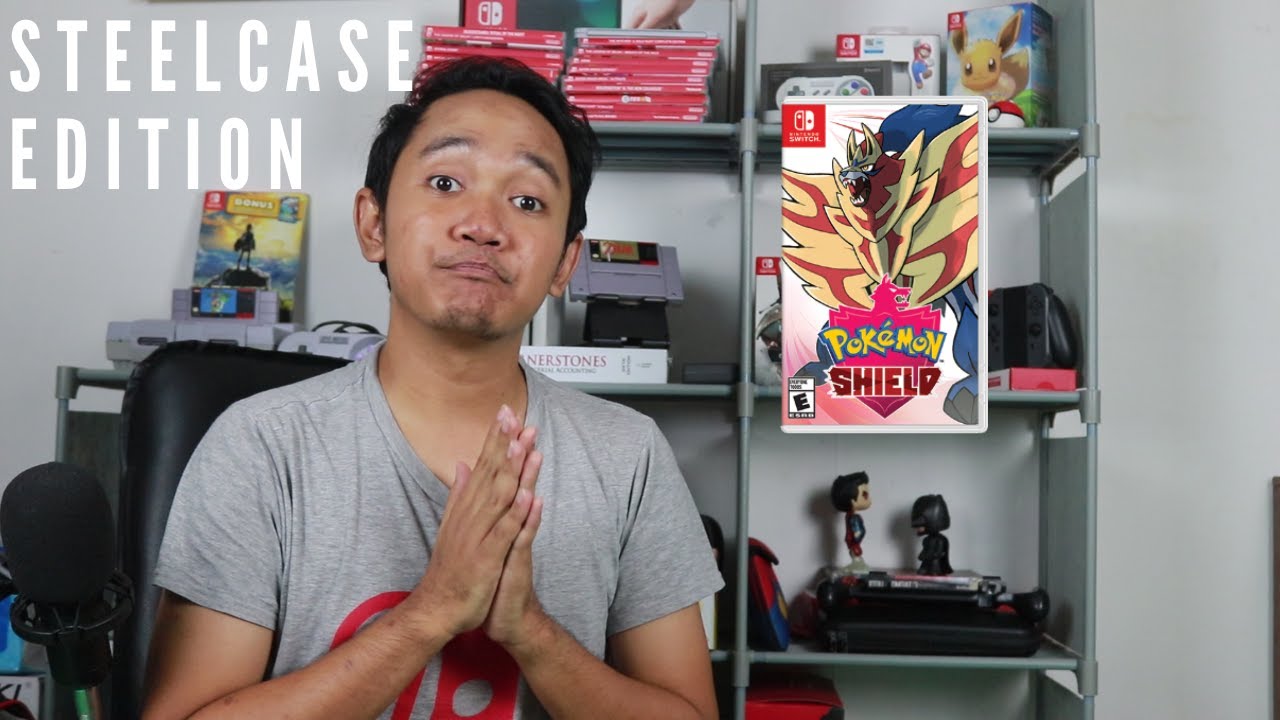 [UNBOXING] STEELCASE Edition - Pokemon SHIELD (Switch) - Indonesia ...