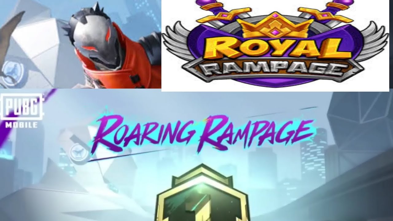 Roaring Rampage Royal pass | 1 to 50 |51 to 100 reward | Full legendary ...