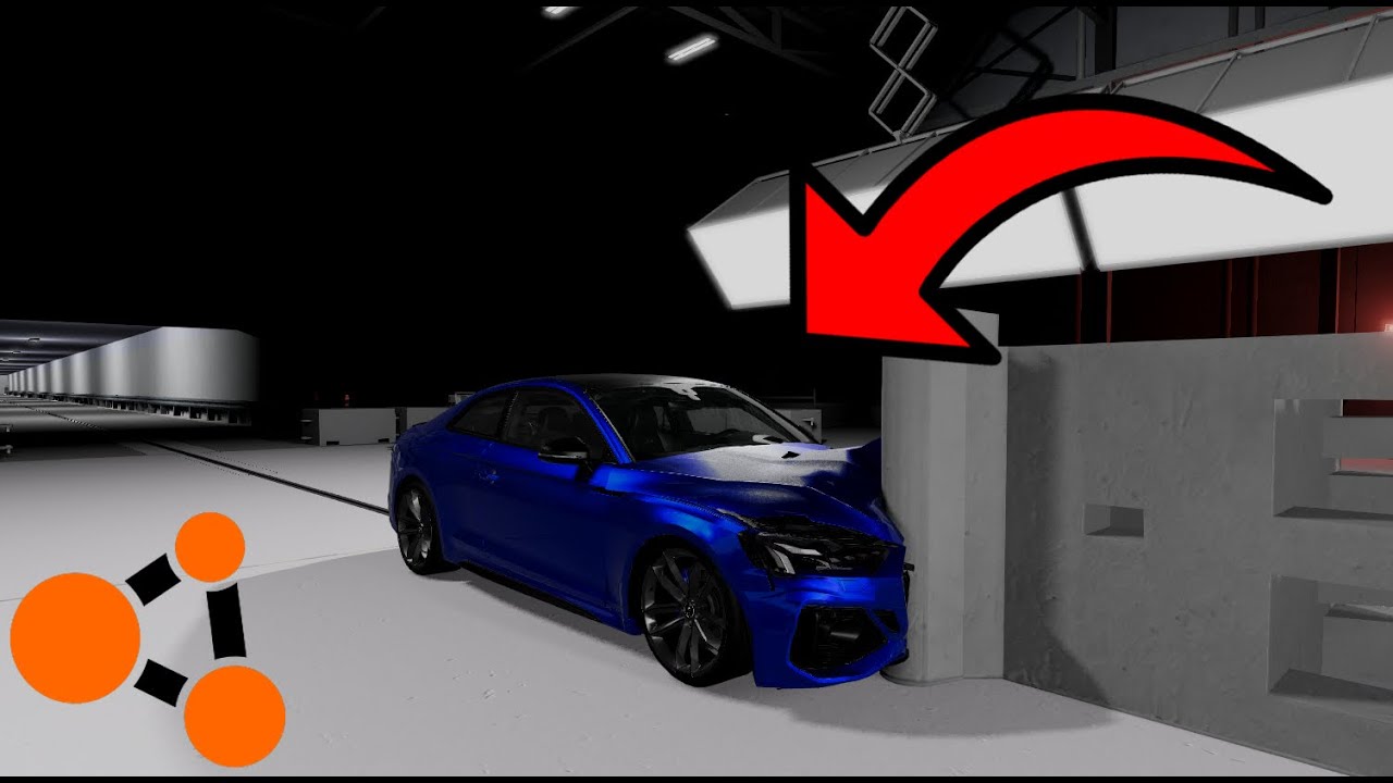 AUDI RS5 - CRASH TEST BeamNG - YouTube