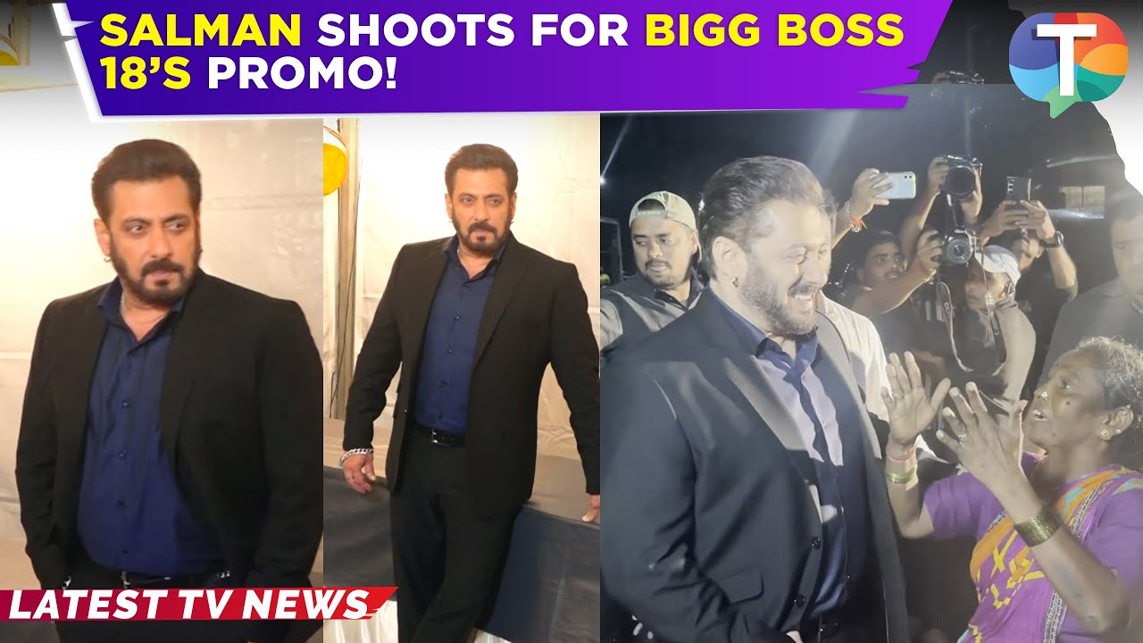 Salman Khan SHOOTS for Bigg Boss 18’s promo amidst rib injury | TV News ...