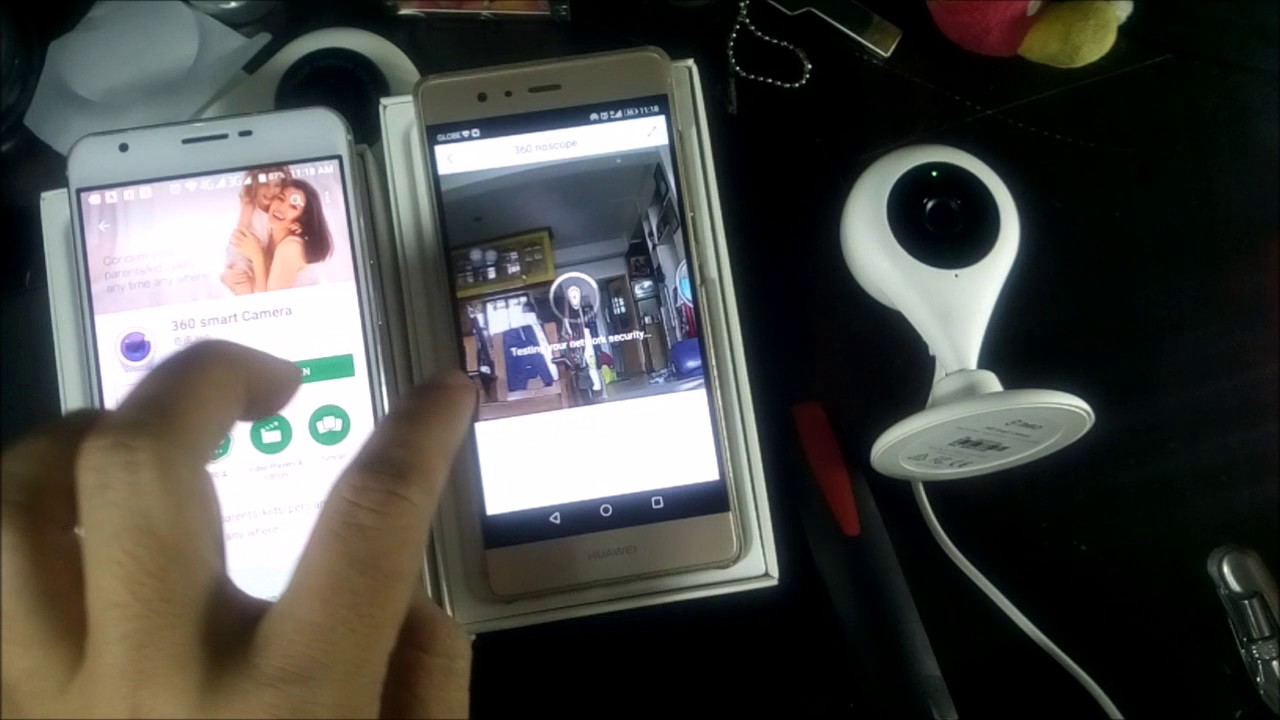 360 Smart Camera Qihoo - YouTube