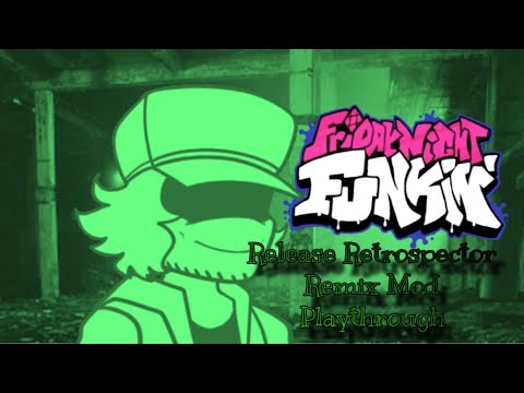 Friday Night Funkin' | Release Retrospector Remix Playthrough - YouTube