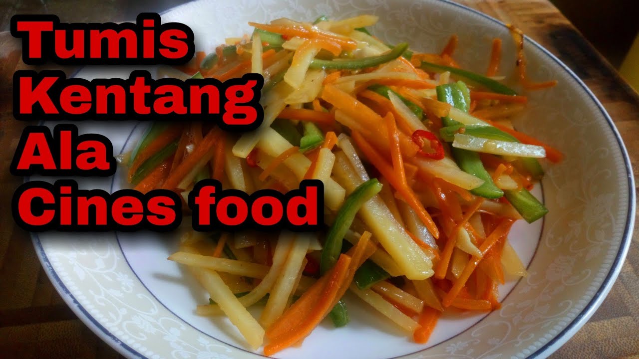 Resep tumis kentang - YouTube