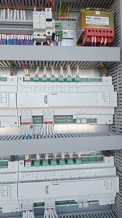 DDC panel termination. BMS system #bms #electrician #ddc - YouTube
