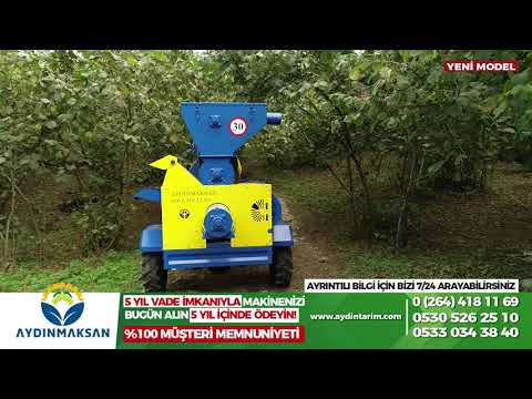 Pat pat arkası fındık toplama makinesi FTM012 / AydınMaksan