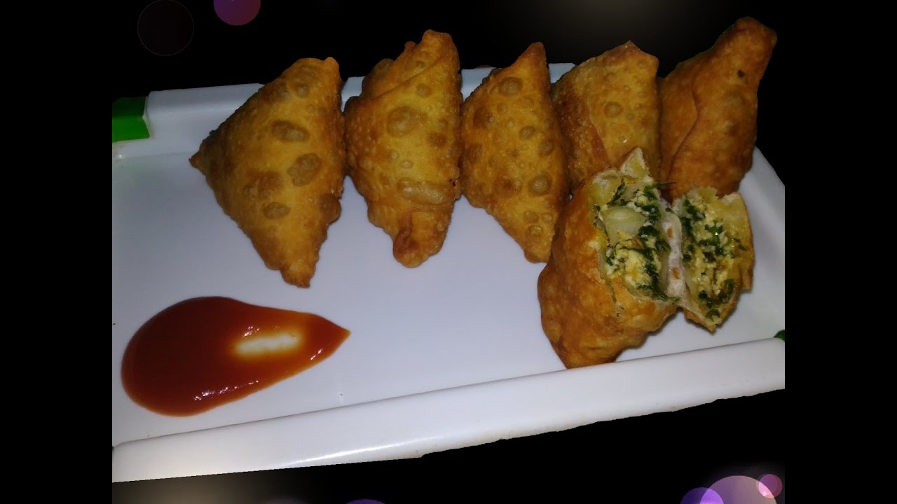 PALAK PANNER SAMOSA Recipe | Panner samosa recipe - YouTube