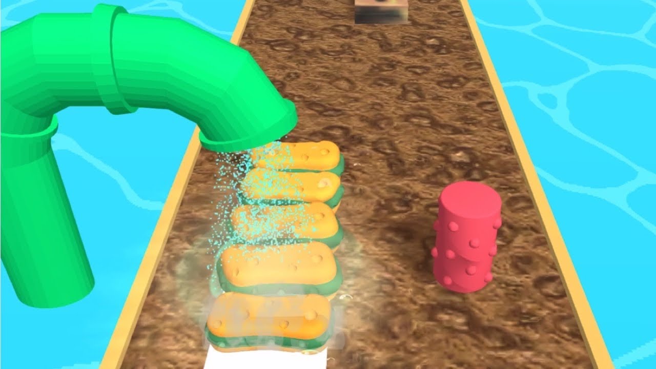 BEST MAX SCORE in Sponge Runner 3D - Gameplay Android,ios (Levels 25-26 ...