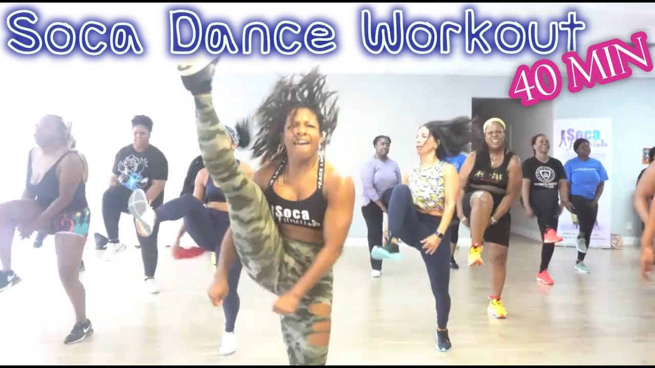 Soca Fitness | Cardio & Weights | Burn Calories | 40min - YouTube