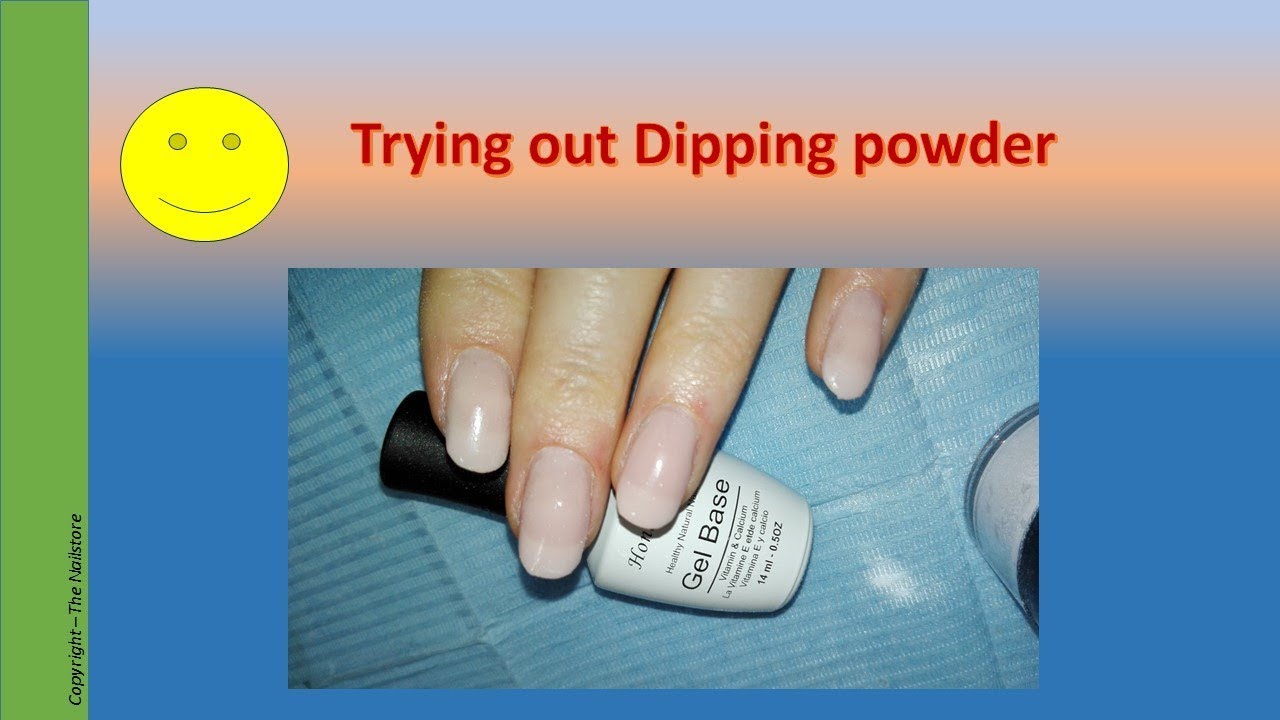 Easiest way to do your nails - How to do your nails with dipping powder ...