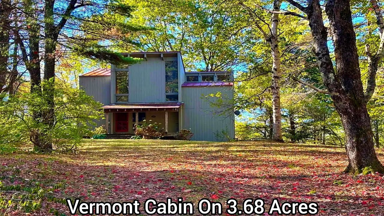 Vermont Cabins On 3.68 Acres | Vermont Real Estate | Nature | Woods ...