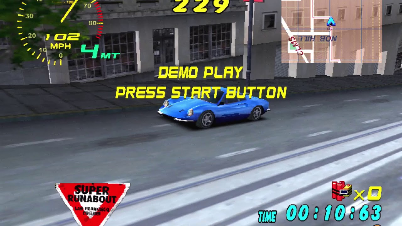 Dreamcast - Super Runabout : San Francisco Edition - YouTube