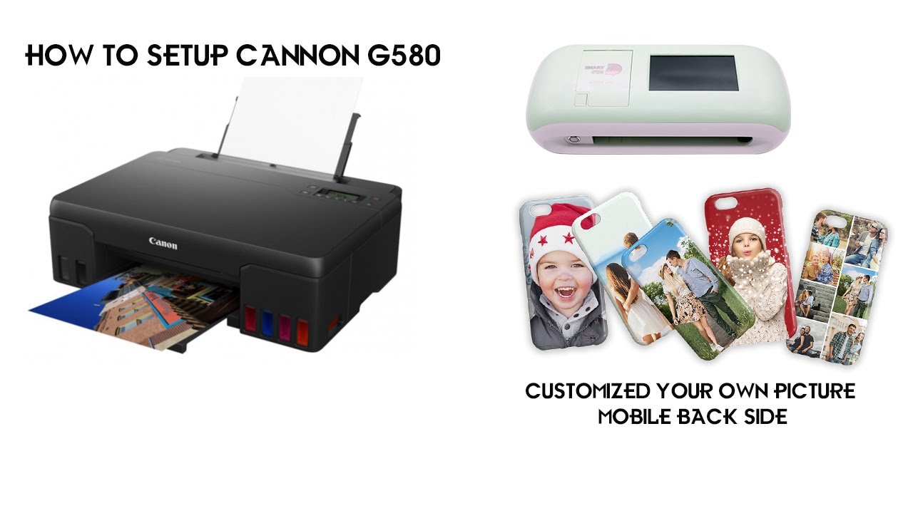 How to setup Printer Canon G580 & unboxing - YouTube
