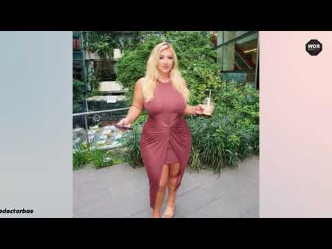 Plus size thick, fit curvy women Taya Christian with stunning outfit style 2021