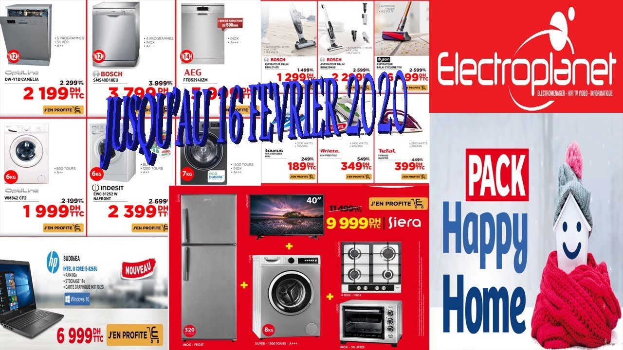 catalogue Electroplanet JUSQU’AU 16 FÉVRIER 2020 جديد عروض الكترو ...
