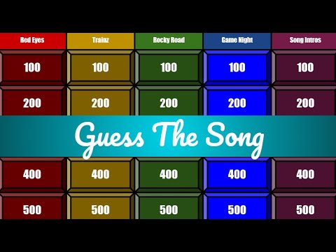 Guess the Song: Jeopardy-Style Music Quiz #74 - YouTube