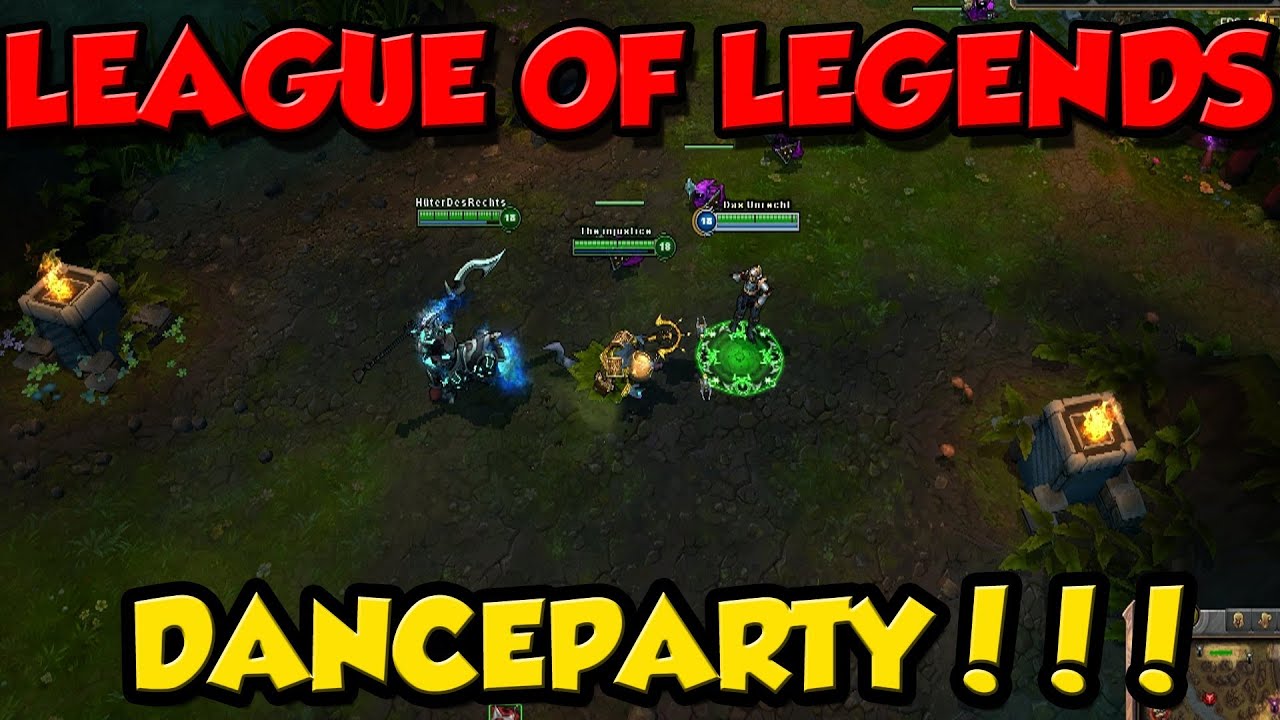 League of Legends - Dance Party!!!! #001 *German/Deutsch* - YouTube