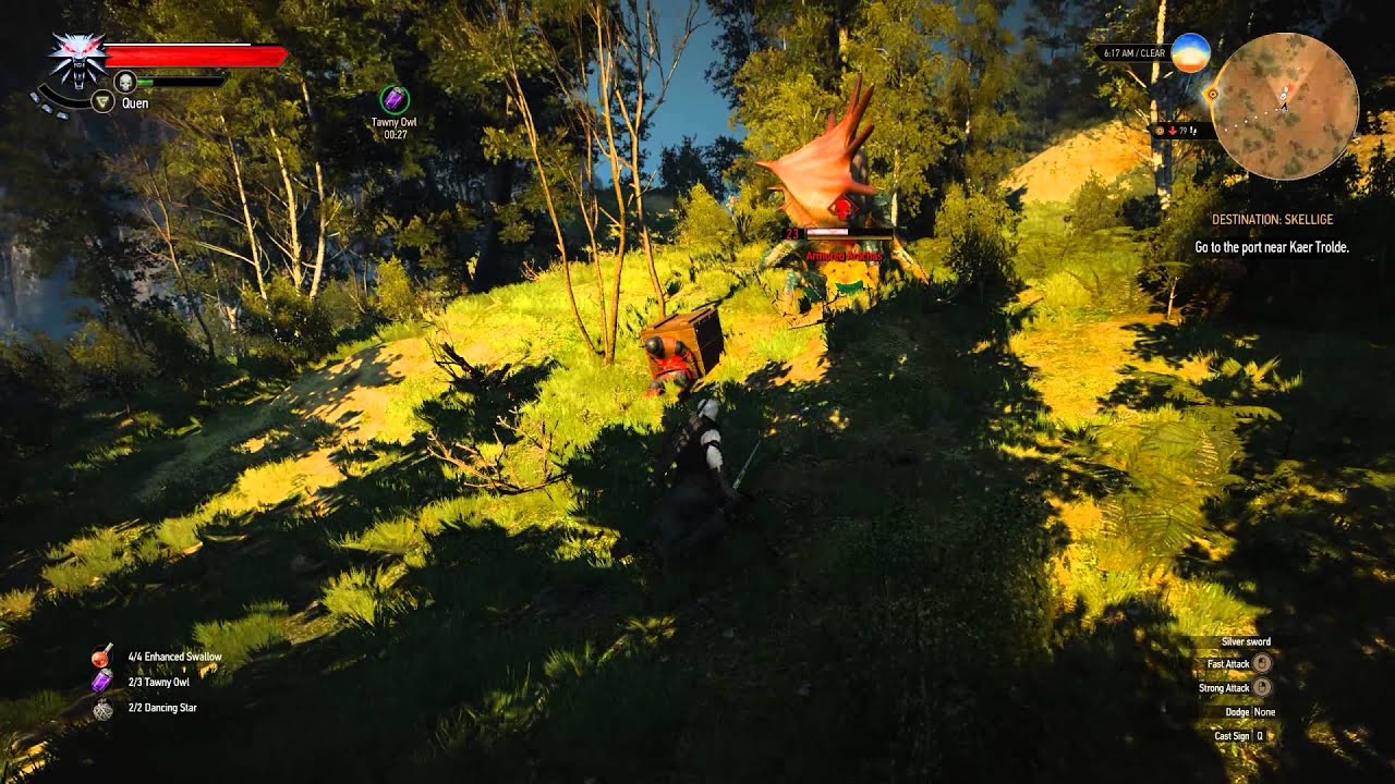 The Witcher 3 - Death March - Overpowered Build Confirmed. - YouTube