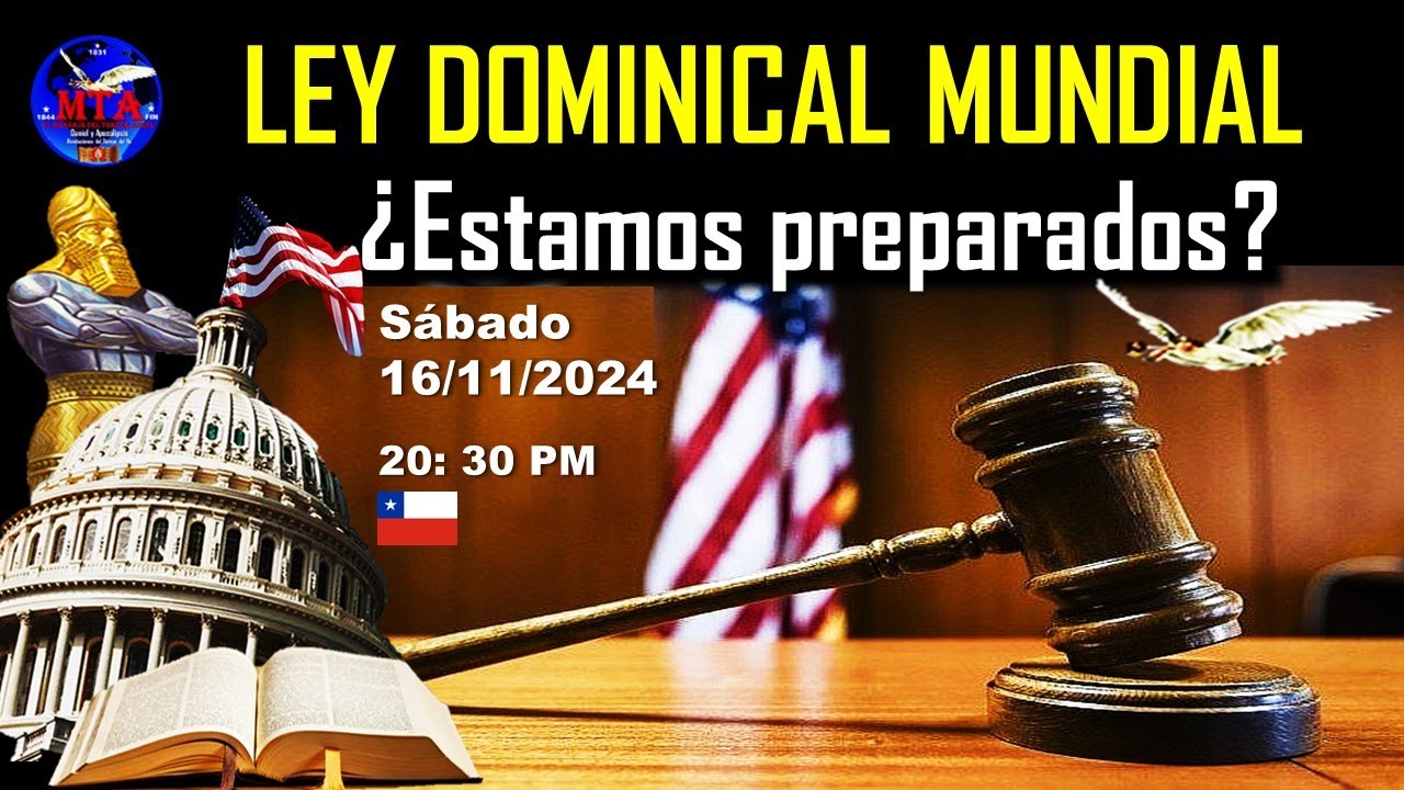 E - 480 LEY DOMINICAL ¿ESTAMOS PREPARADOS? - YouTube