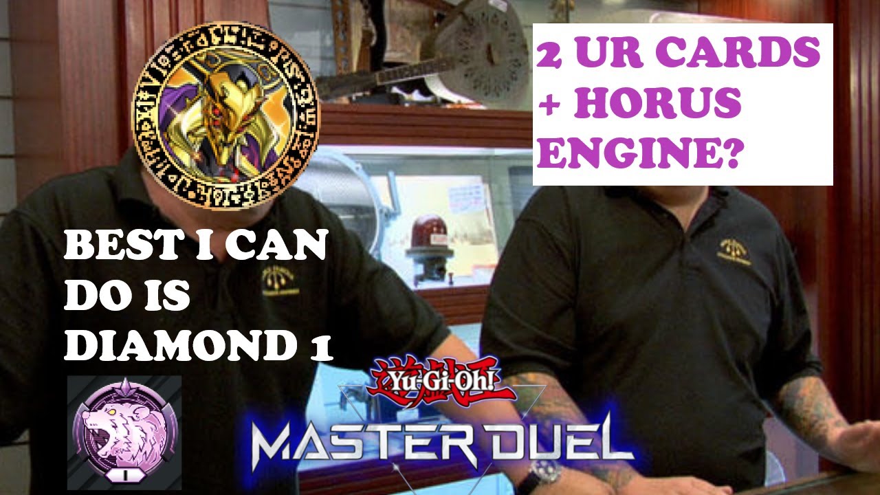 Eldlich Goes Broke, Makes Diamond 1 with 2 UR cards plus Horus Engine ...